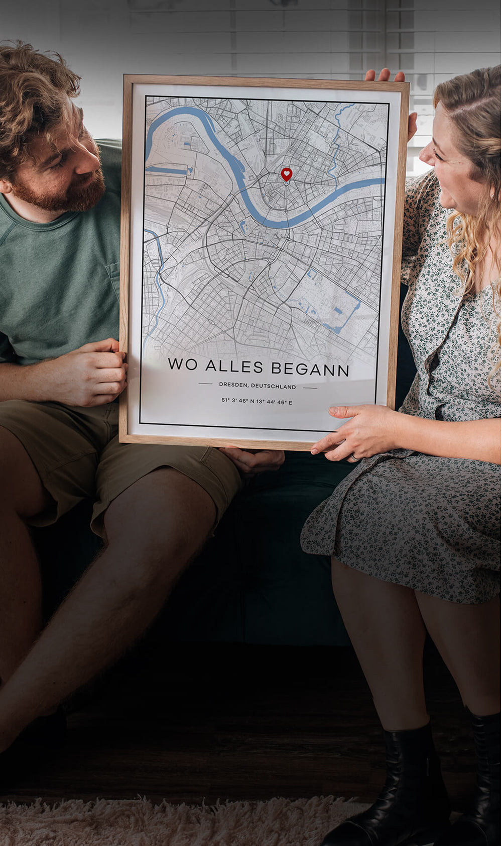 Personalisierte Stadtkarten - Momenterie